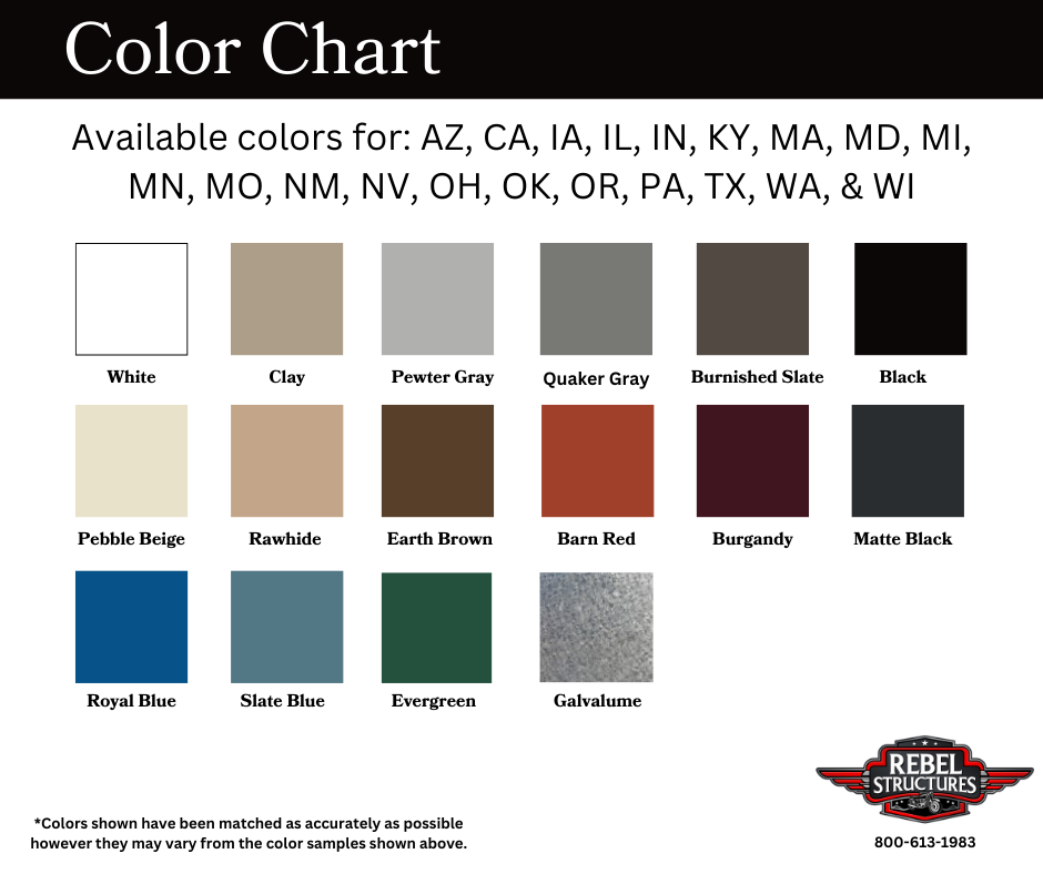Color Selections - Rebel Structures